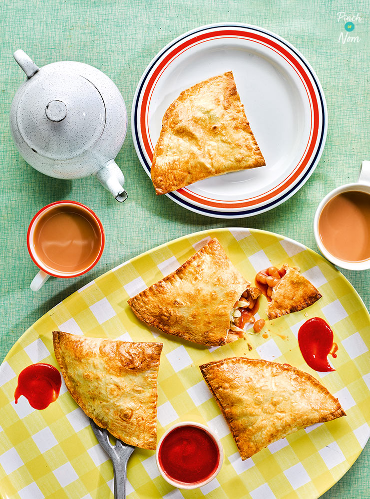 Breakfast Calzones - Pinch Of Nom
